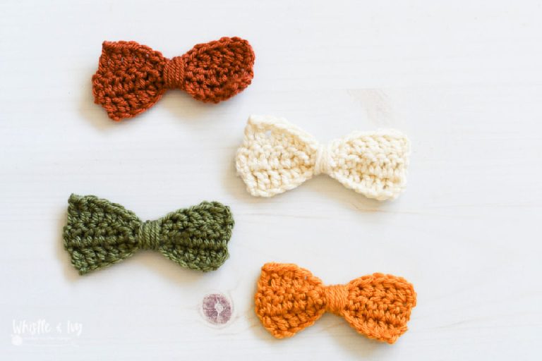 25 Free Crochet Bow Patterns {PDF Pattern}