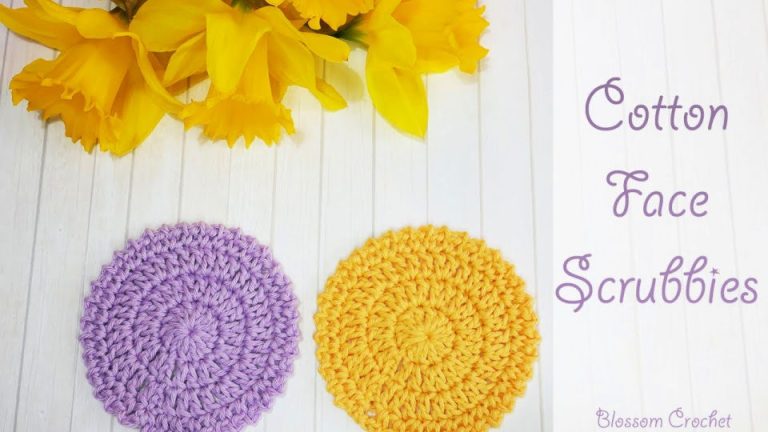 25 Free Crochet Face Scrubbies Patterns (PDF Pattern)