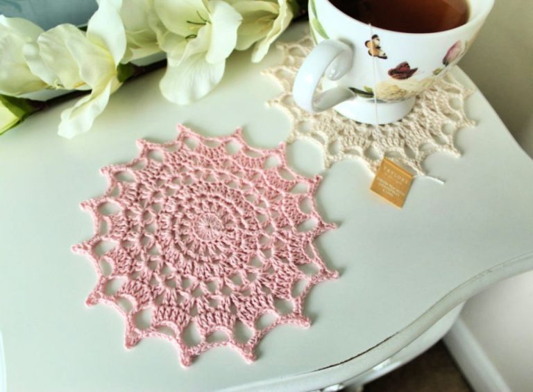25 Free Crochet Coaster Patterns {Coasters Pattern}
