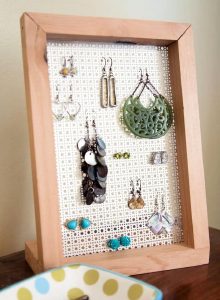 30 DIY Earring Holder Ideas to Make and Display Earrings
