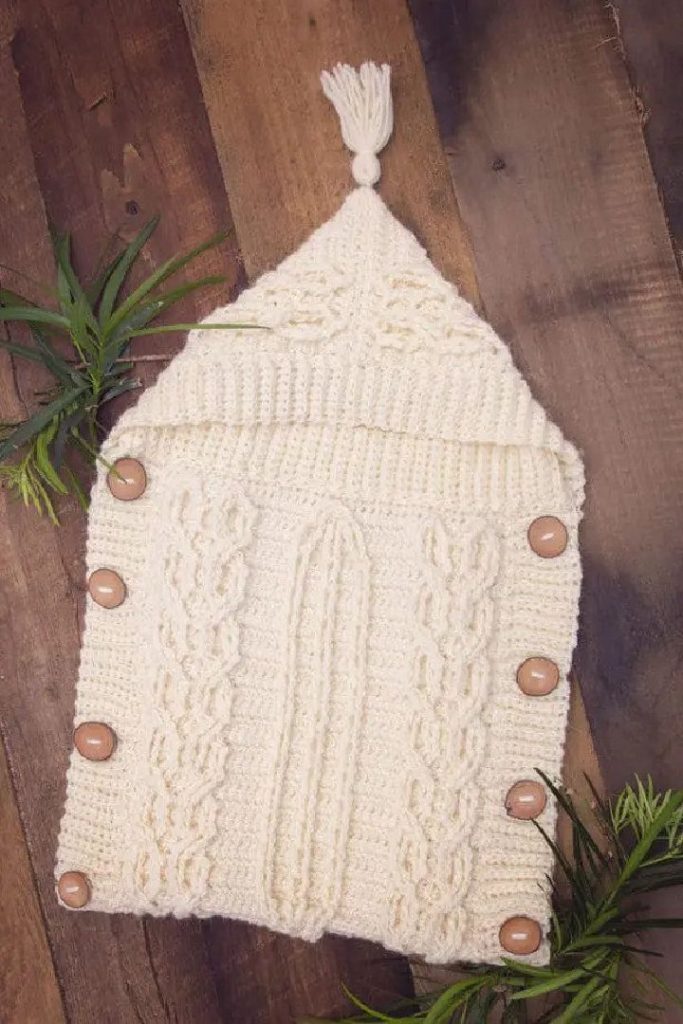 15 Free Crochet Baby Cocoon Patterns (Infant and Newborn)
