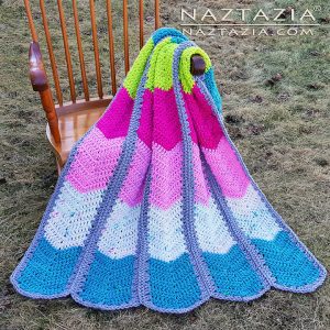 40 Free Chevron Crochet Patterns (PDF Blanket Pattern)