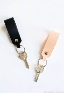 25 Homemade DIY Keychain Ideas: How To Make Keychains