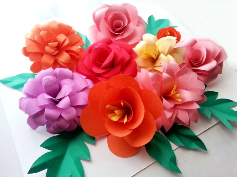25 Easy DIY Paper Flowers: How To Make Paper Flowers