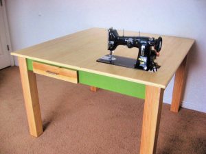 25 Homemade DIY Sewing Table Ideas and Plans