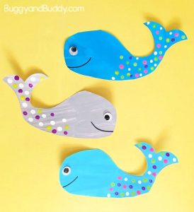 25 Whale Crafts for Kids: (Preschoolers and Toddlers)