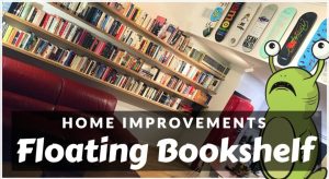 25 DIY Floating Bookshelf Ideas: Make Wall of Bookshelves