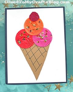 30 Ice Cream Crafts and Arts for Kids (Preschoolers)