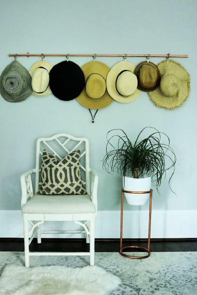 25 DIY Hat Rack Ideas To Display and Storage Hats