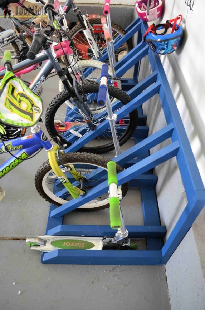 25 Homemade DIY Bike Rack Ideas for Easy Bike Storage