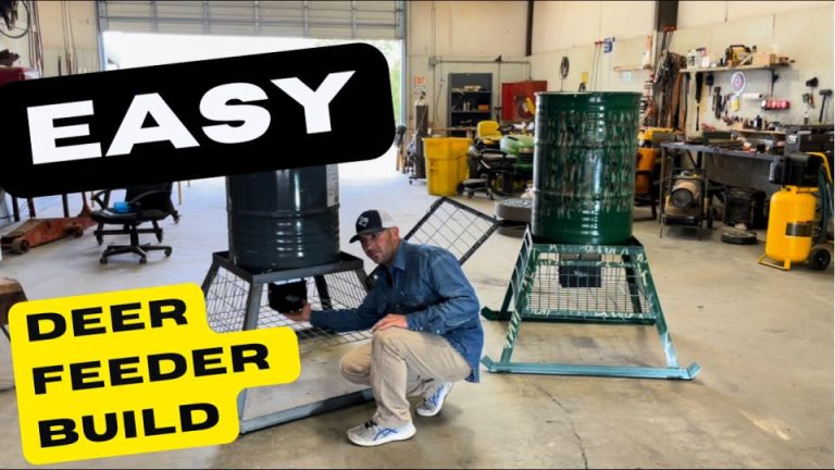 25 Homemade DIY Deer Feeder Ideas and Plans