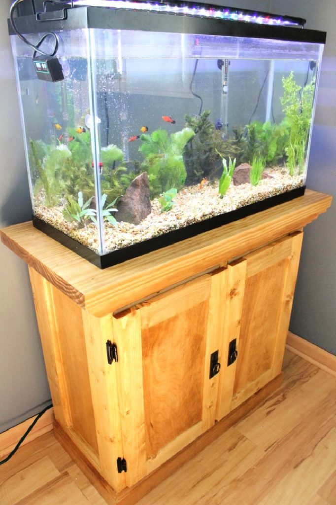 20 DIY Aquarium Stand Plans: Build Your Fish Tank Stand