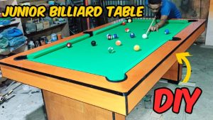 25 Free DIY Pool Table Plans: Build Your Own Pool Table
