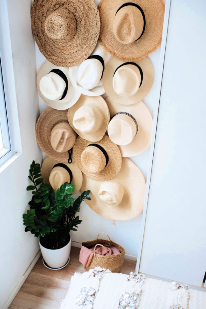 25 DIY Hat Rack Ideas To Display and Storage Hats