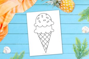 30 Ice Cream Crafts and Arts for Kids (Preschoolers)