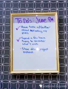 25 DIY Whiteboard Ideas: Make Your Own Dry Erase Board