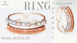 30 DIY Wire Wrapped Rings: Easy Ring Making Tutorial