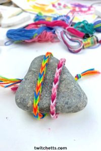How to Make a Chevron Friendship Bracelet: 25 Free Pattern