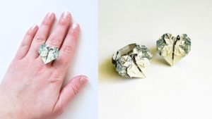 How to Make a Dollar Ring: 20 Ways to Make $1 Bill Ring