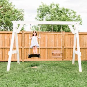 25 Free DIY Swing Set Plans: Learn Building a Swing Set