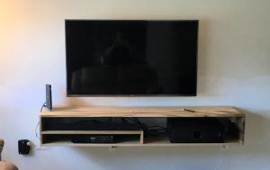 25 DIY Floating TV Stand Plans: DIY Entertainment Center