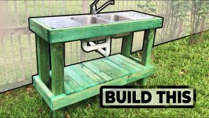25 Homemade DIY Outdoor Sink Ideas: Build Garden Sink