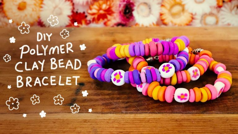 23 Cute Clay Bead Bracelet Ideas to Make Your Own
