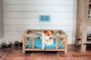 15 Free DIY Raised Dog Bed Plans