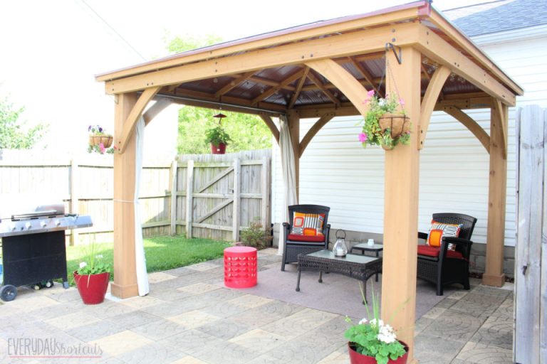 20 Free DIY Pavilion Plans and Ideas to Build for Backyard