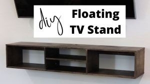 25 DIY Floating TV Stand Plans: DIY Entertainment Center