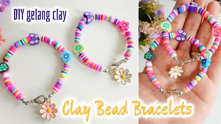 23 Cute Clay Bead Bracelet Ideas to Make Your Own