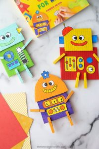 25 Robot Crafts for Kids (Preschoolers and Toddlers)
