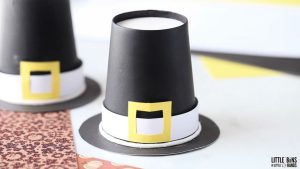 25 Pilgrim Hat Crafts and Patterns (Printable Template)