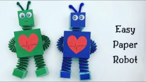 25 Robot Crafts for Kids (Preschoolers and Toddlers)