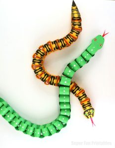 25 Easy Snake Crafts for Kids (Preschoolers & Toddlers)