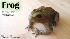 25 Easy Clay Frog Sculptures: How To Make a Clay Frog