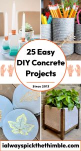 25 Amazing DIY Concrete Projects and Ideas