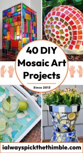 40 Easy Diy Mosaic Art Ideas And Designs To Make