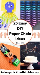 25 DIY Paper Chain Ideas: How To Make a Paper Chain
