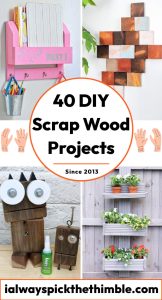 40 Easy DIY Scrap Wood Projects: What to Do with Scrap Wood